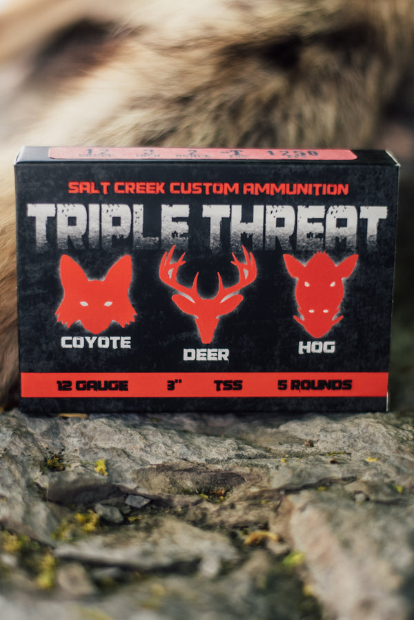 Triple Threat: Coyote, Deer, and Hog TSS – Salt Creek Custom Ammunition