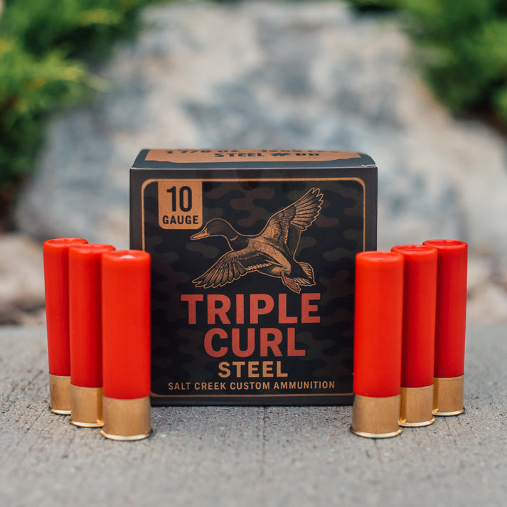 Triple Curl STEEL : 10 Gauge – Salt Creek Custom Ammunition